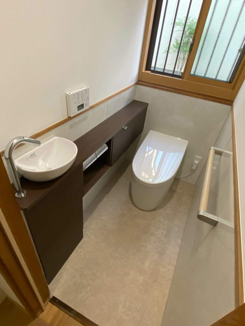 小田郡 T様邸 トイレリフォーム 施工事例 | 福山市・笠岡市のリノベーション・リフォームはイマガワリフォーム